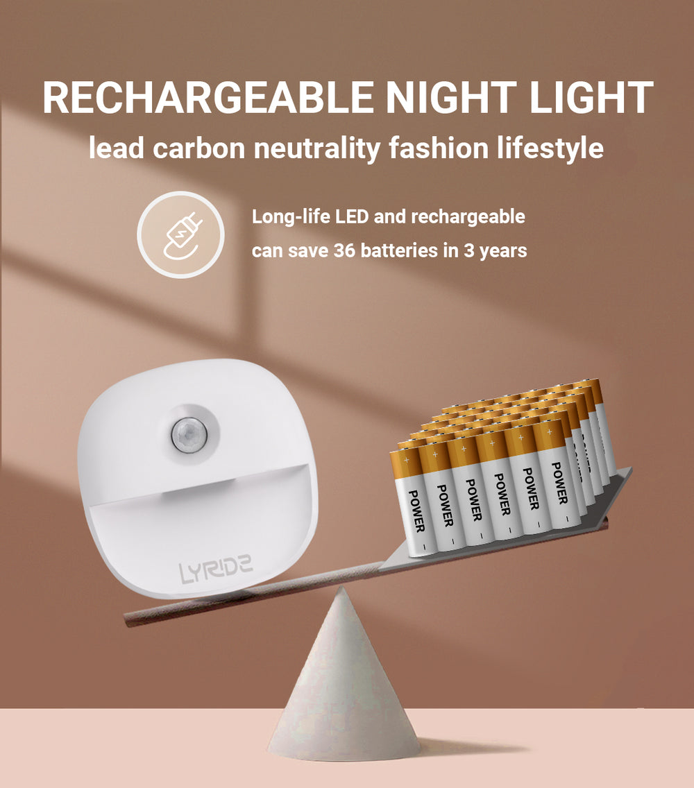 Rechargeable Motion Sensor Night Light A5126